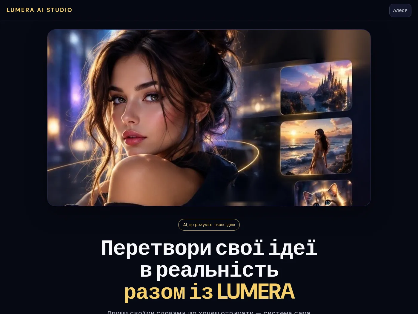 Lumera AI Studio Auth