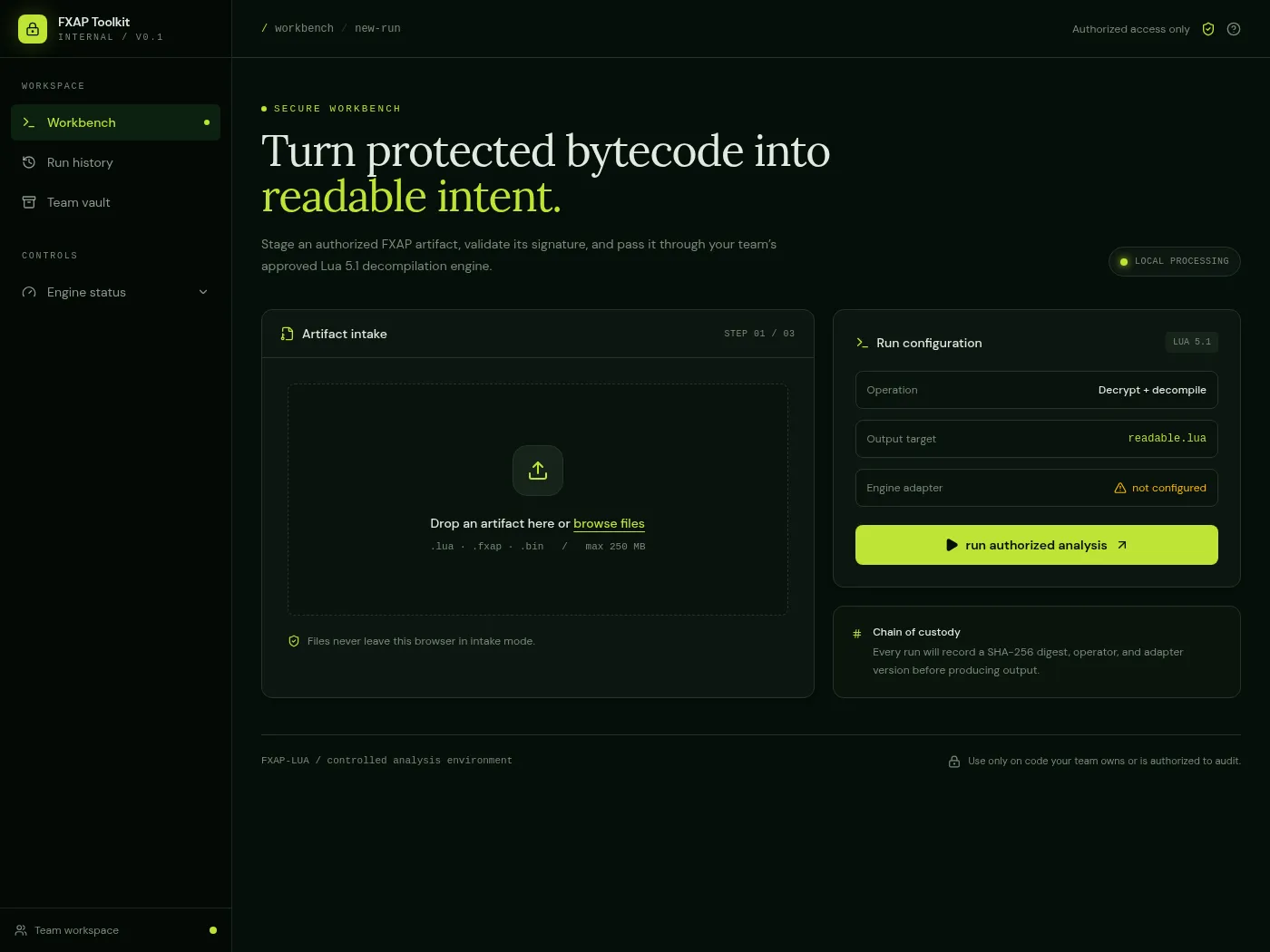 FXAP Lua Decrypt Toolkit