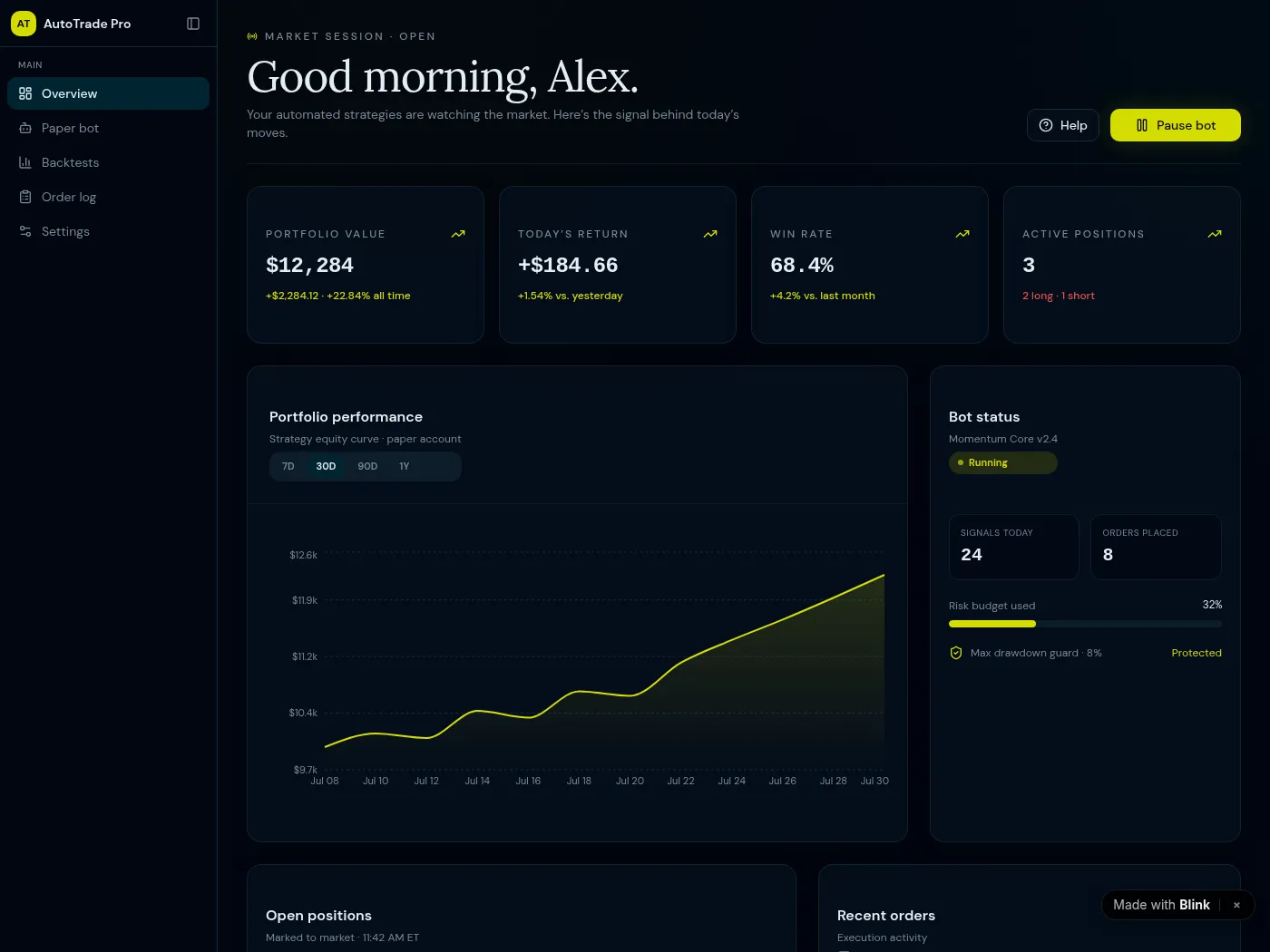 AutoTrade Bot Pro