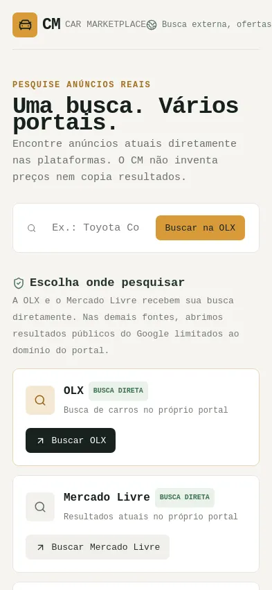 CM Car Marketplace