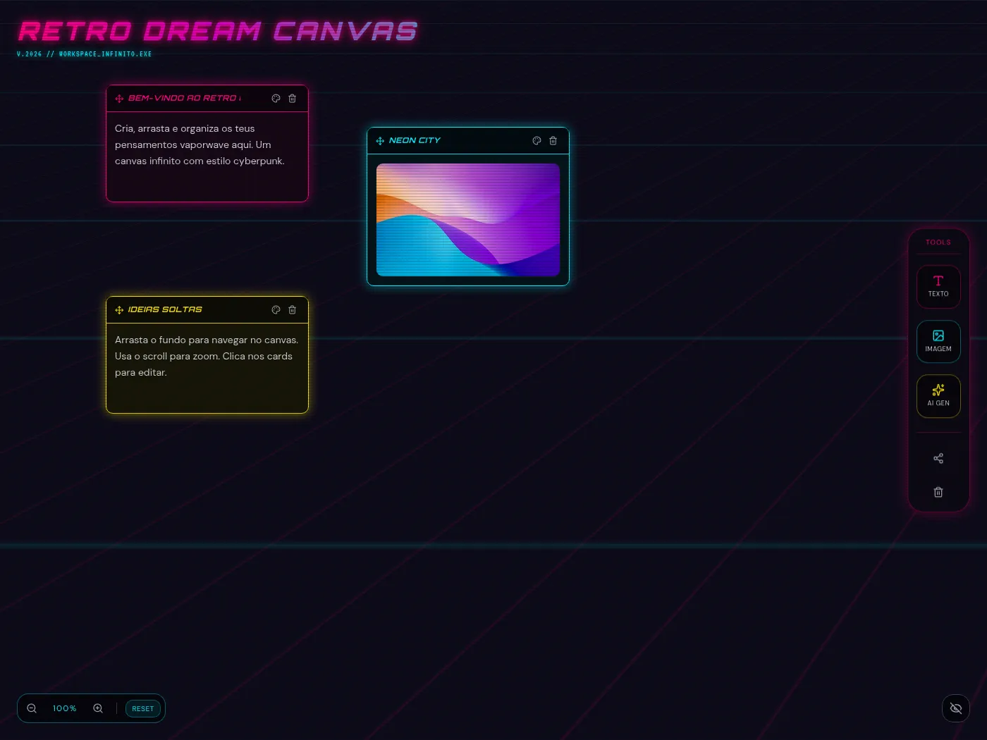 Retro Dream Canvas
