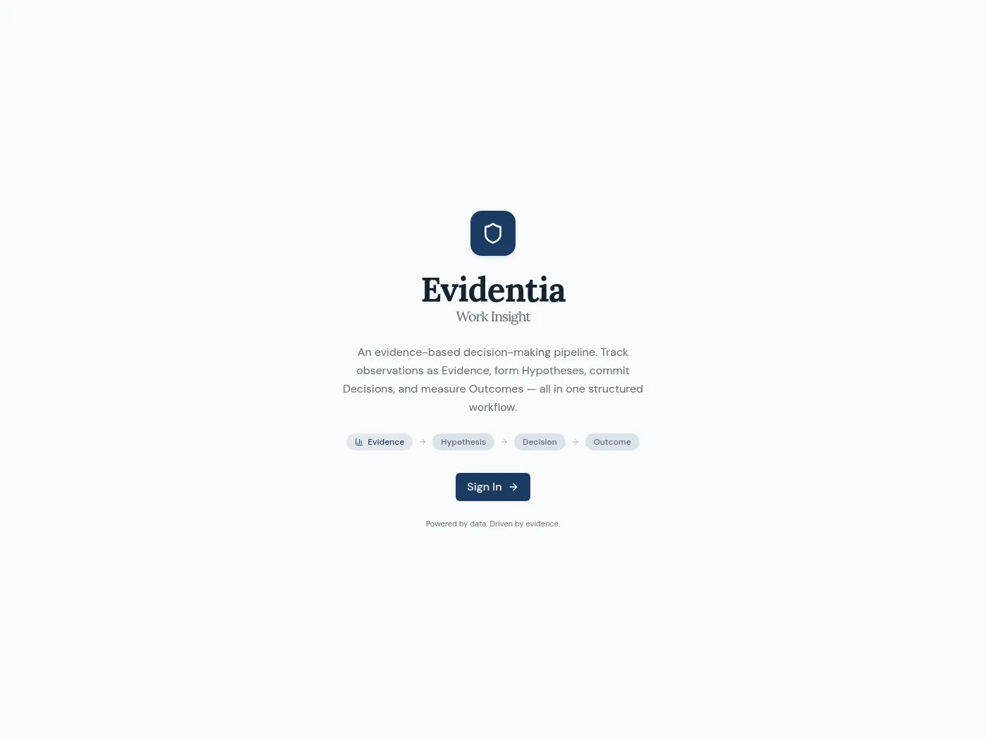 Evidentia Work Insight