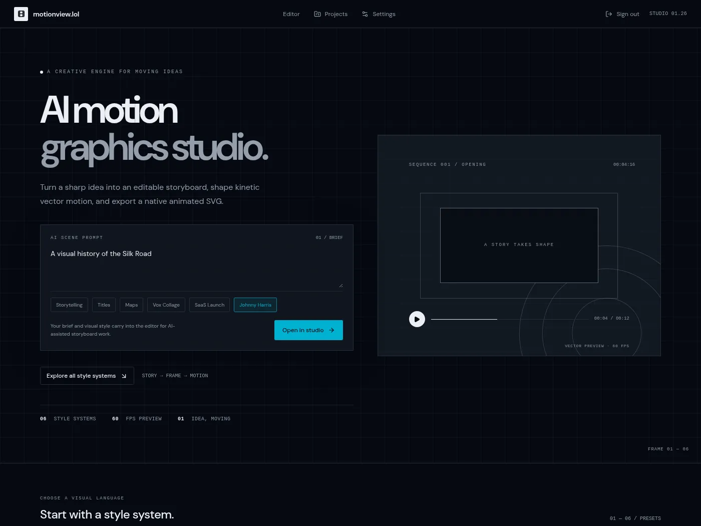 Monochrome Motion Studio