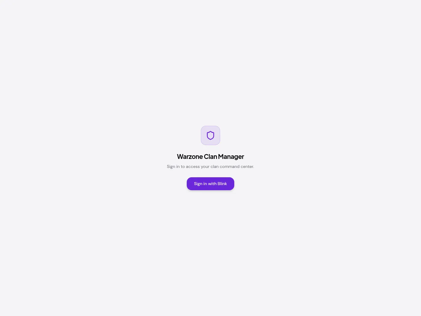 Warzone Clan Manager Pro