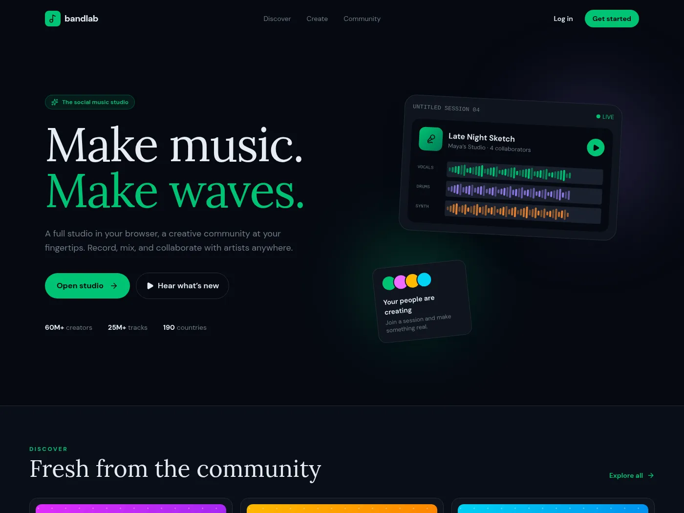 BandLab Clone