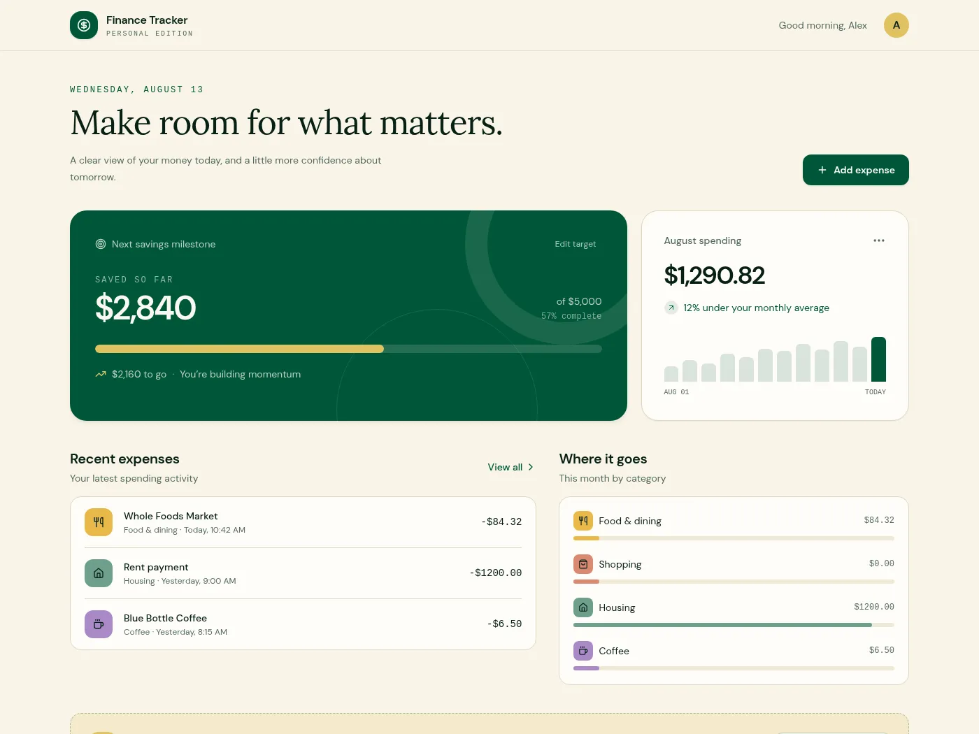 Finance Tracker Pro