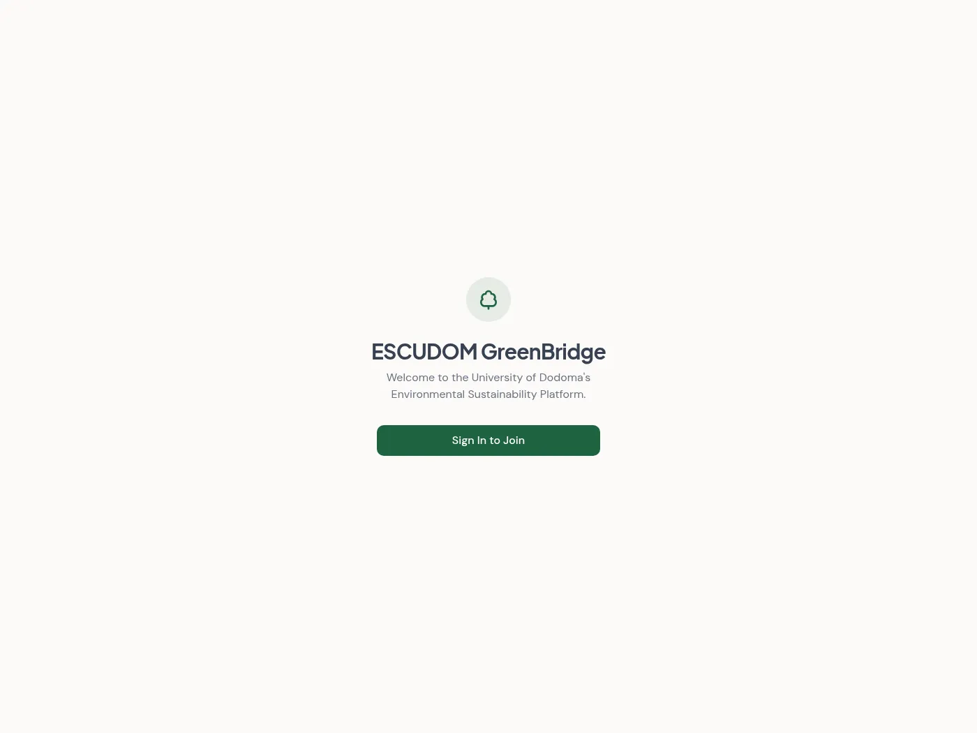 GreenBridge ESCUDOM Platform