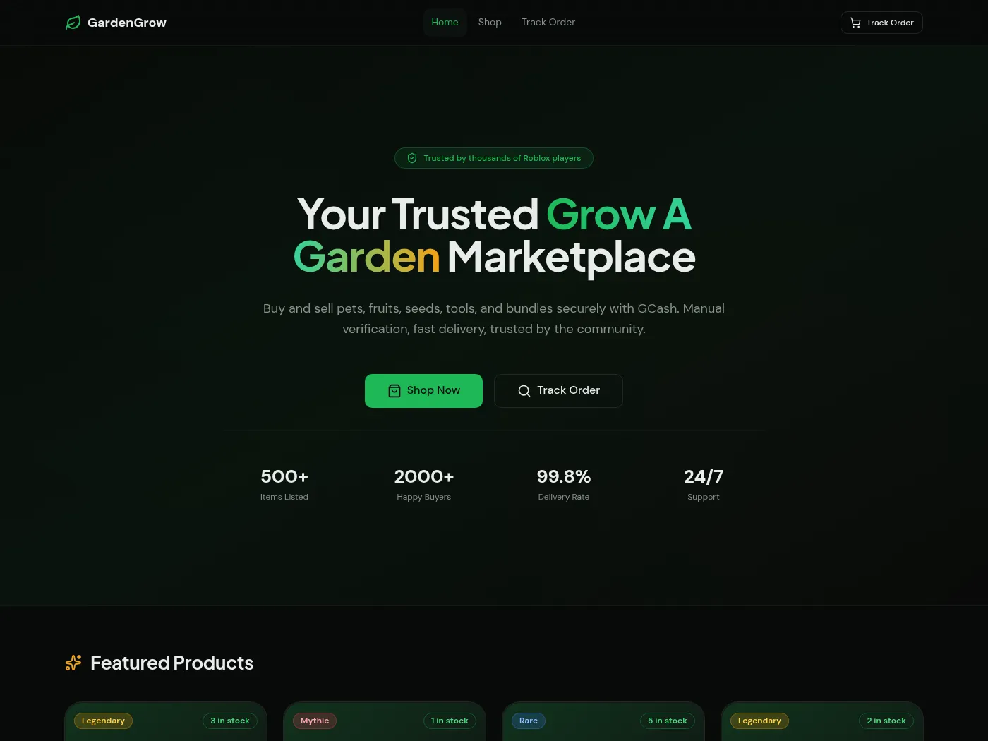 GardenGrow Marketplace