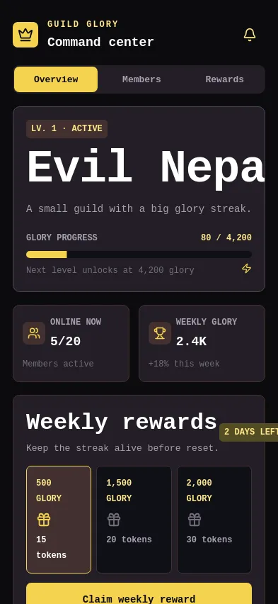 Guild Glory Bot