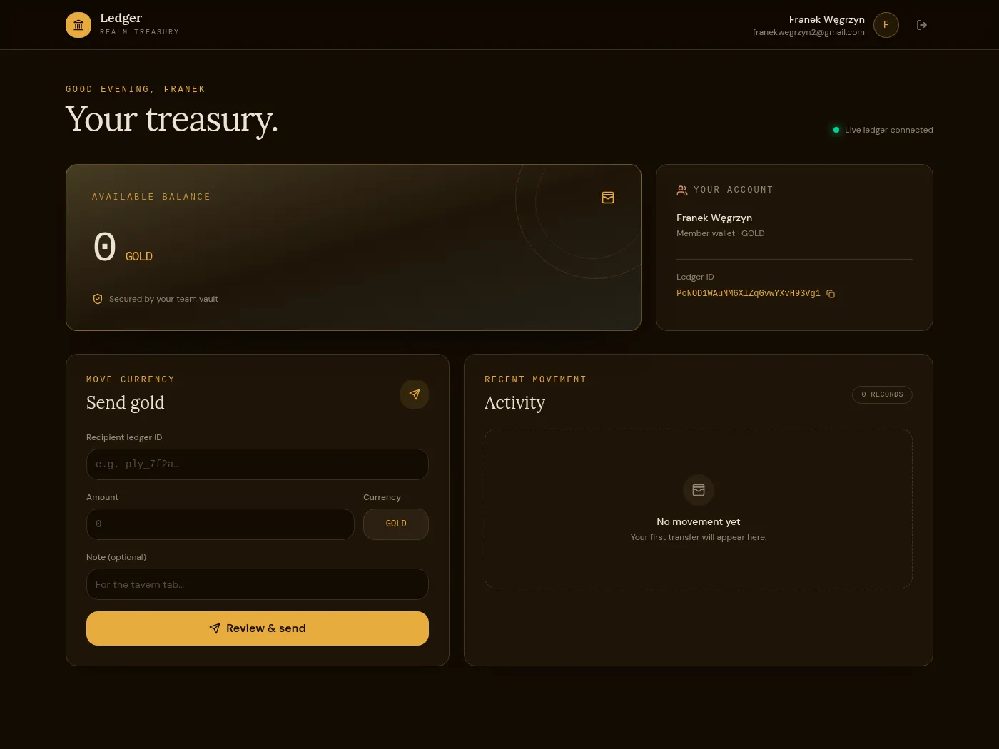 LARP Wallet Vault