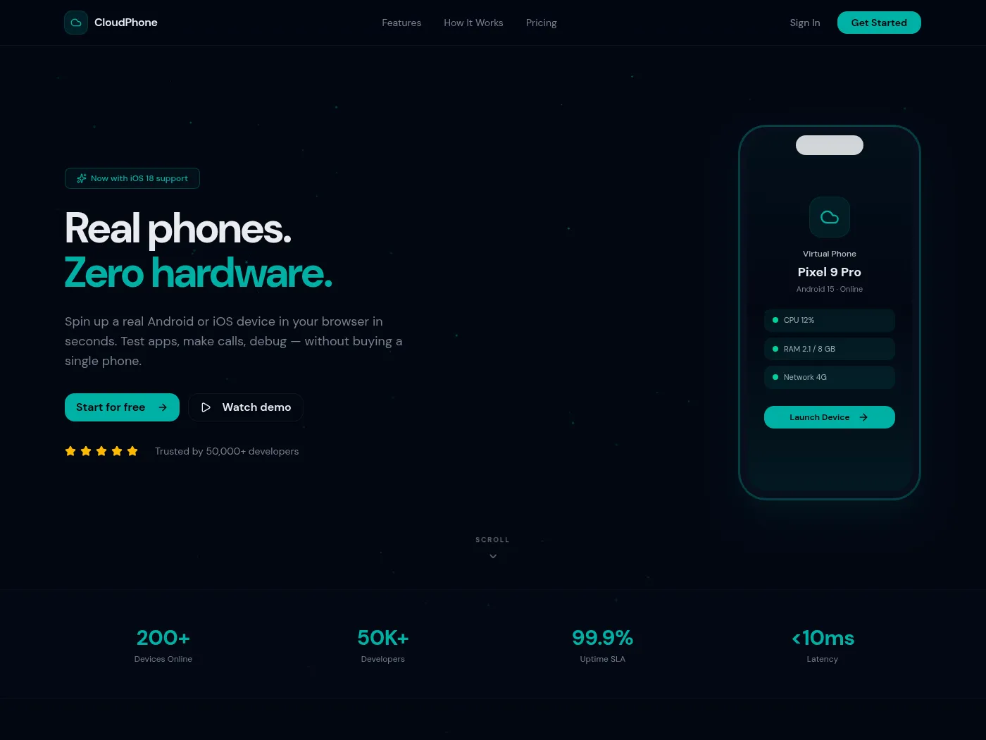 Virtual Cloud Phone