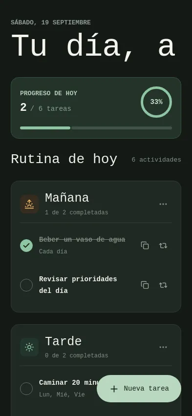 Hábito Diario App