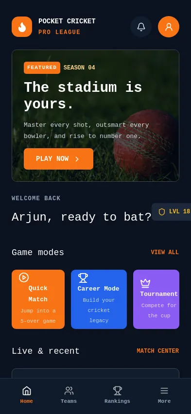 Pocket Cricket Pro