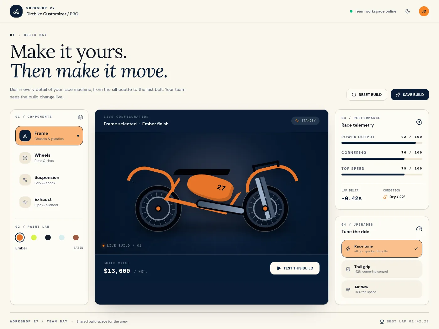Dirtbike Customizer Pro