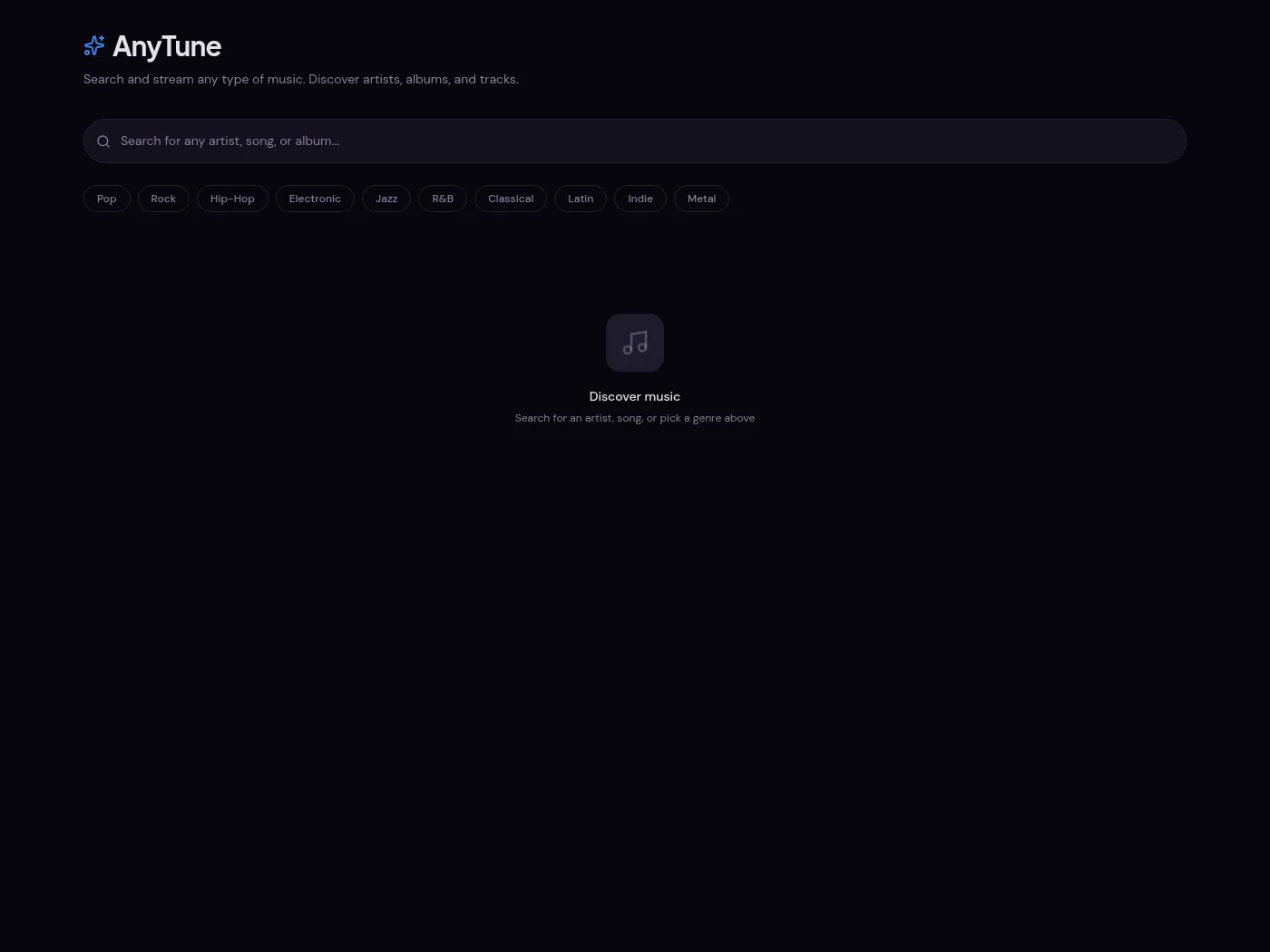 AnyTune Music Player