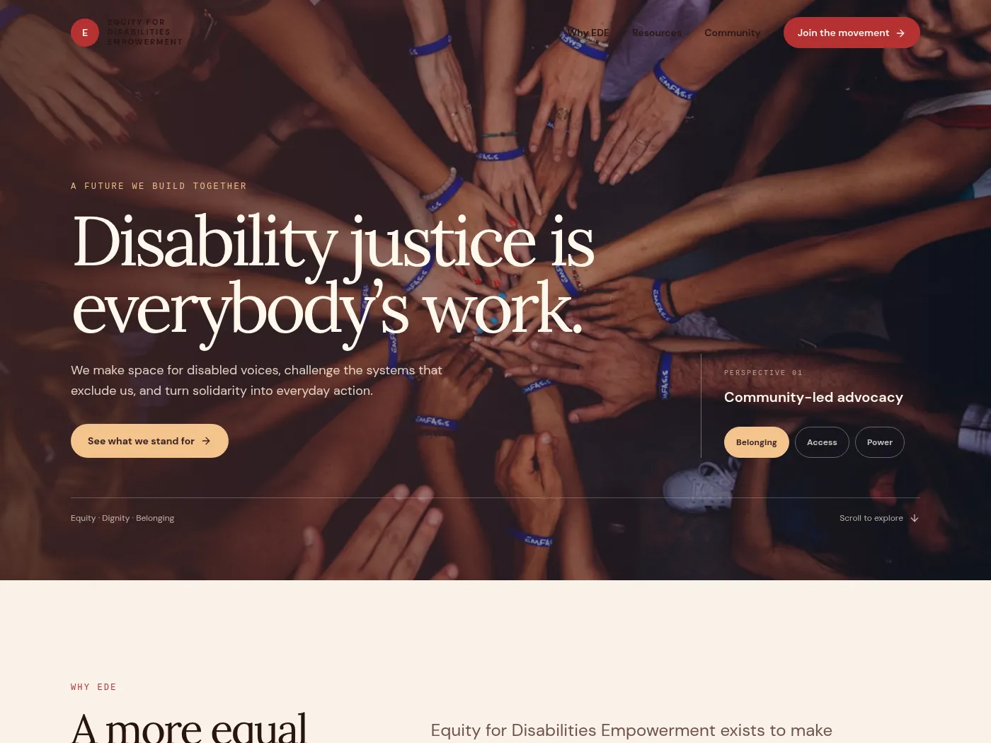 Equity for Disabilities Empowerment