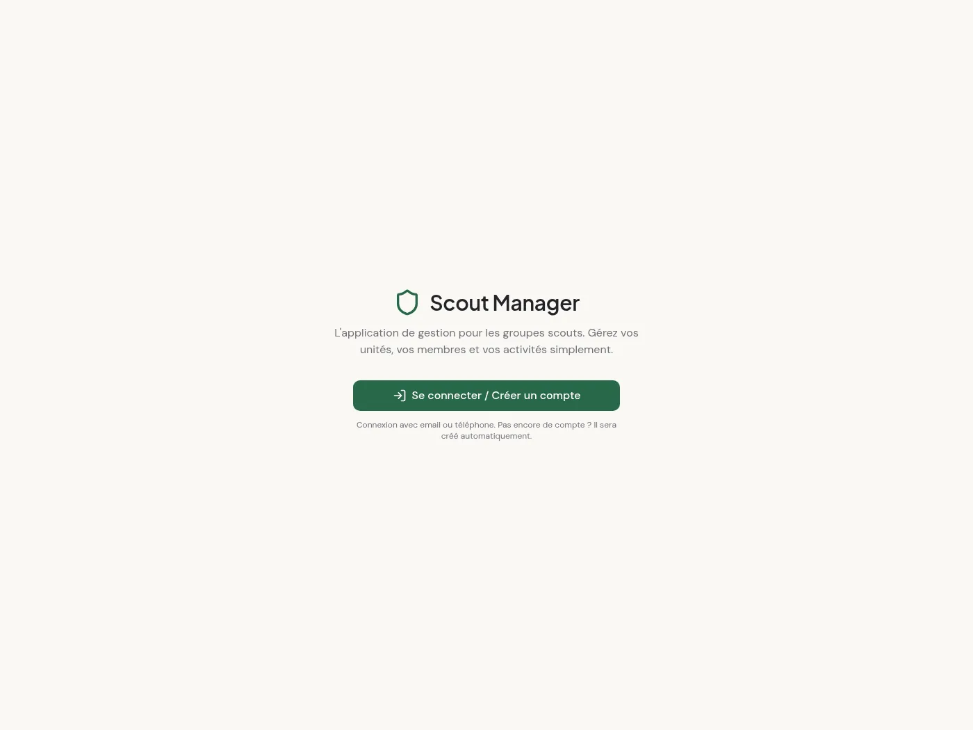 Scout Manager Base