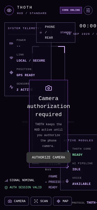 THOTH HUD Android App