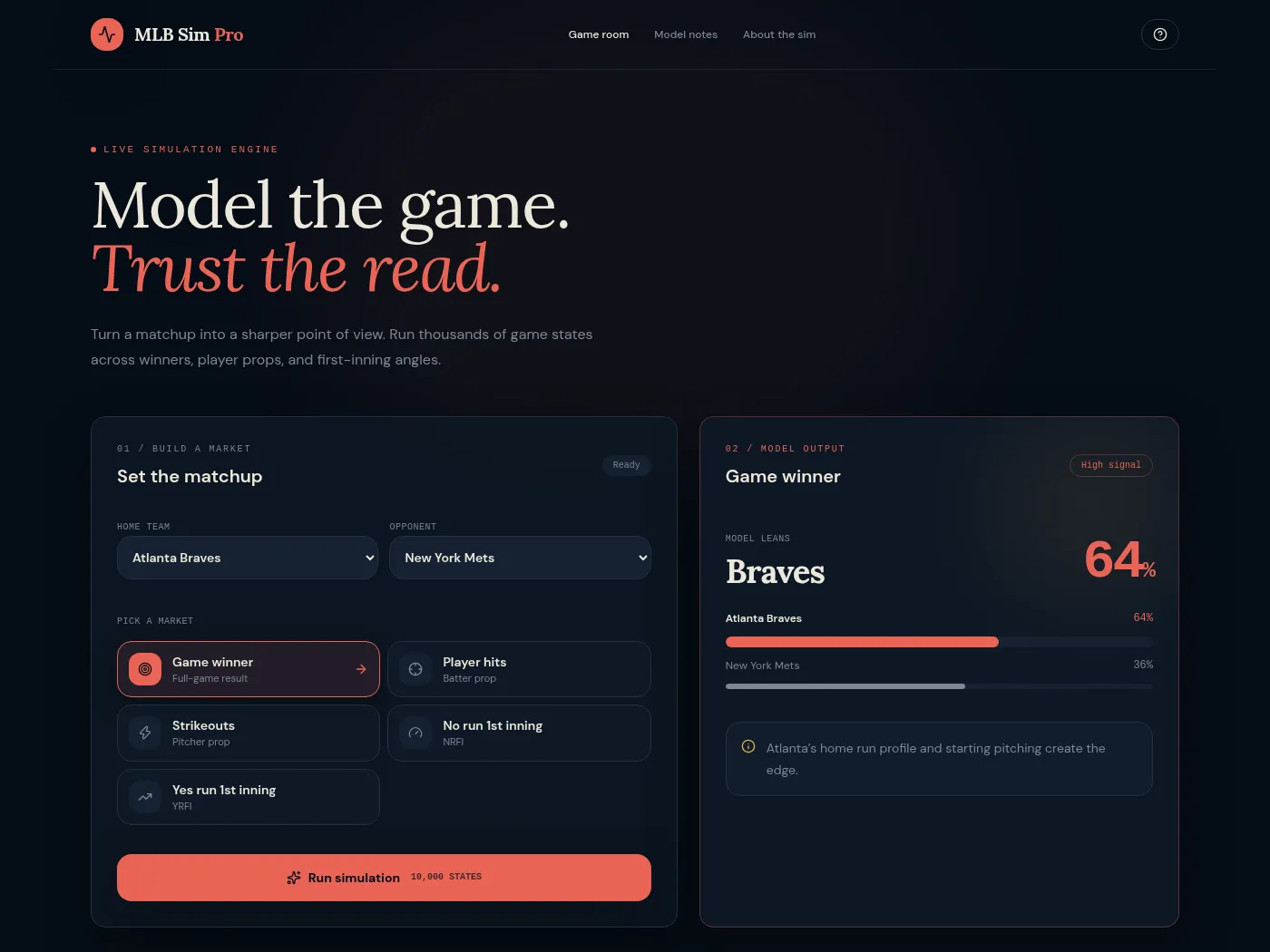 MLB Sim Pro
