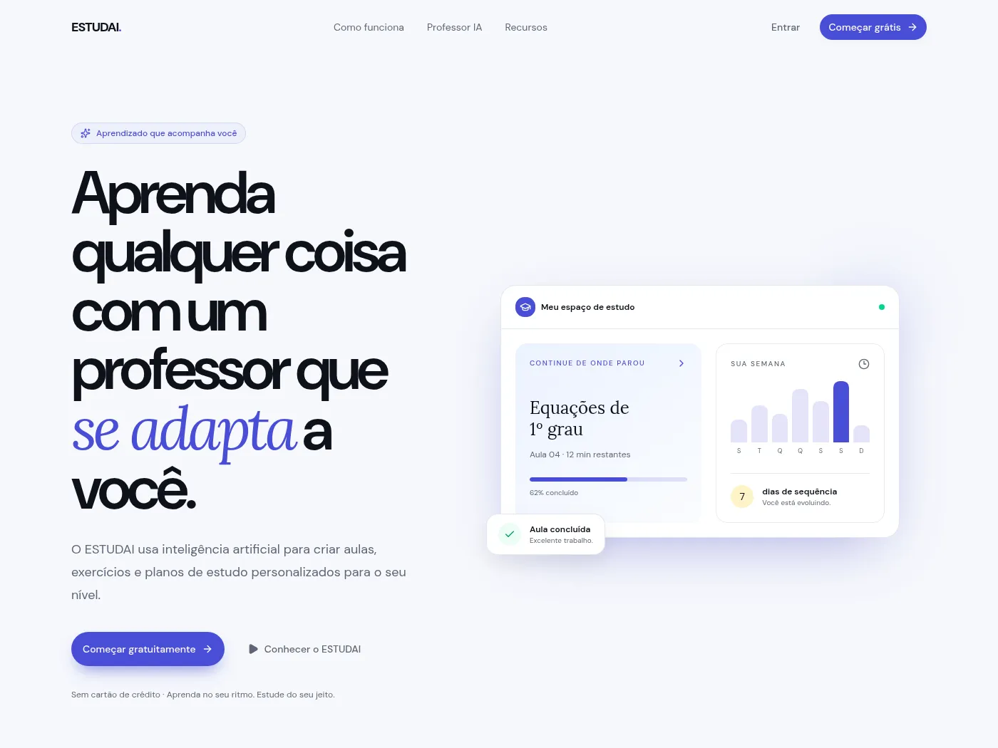 ESTUDAI — AI Learning Platform