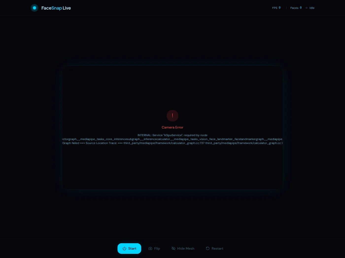 FaceSnap Live