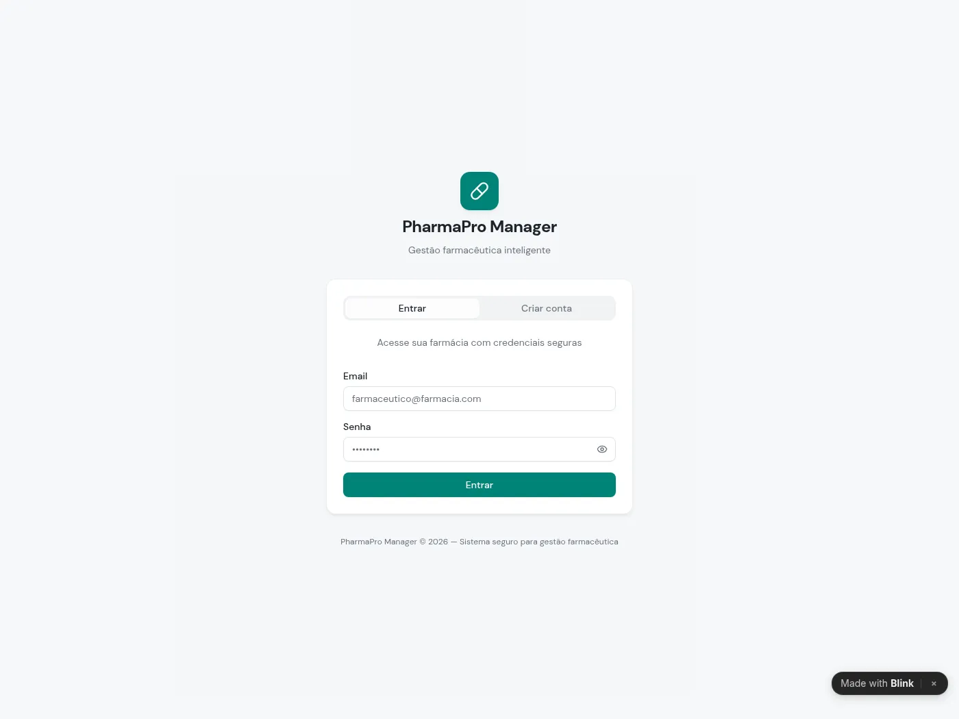 PharmaPro Manager