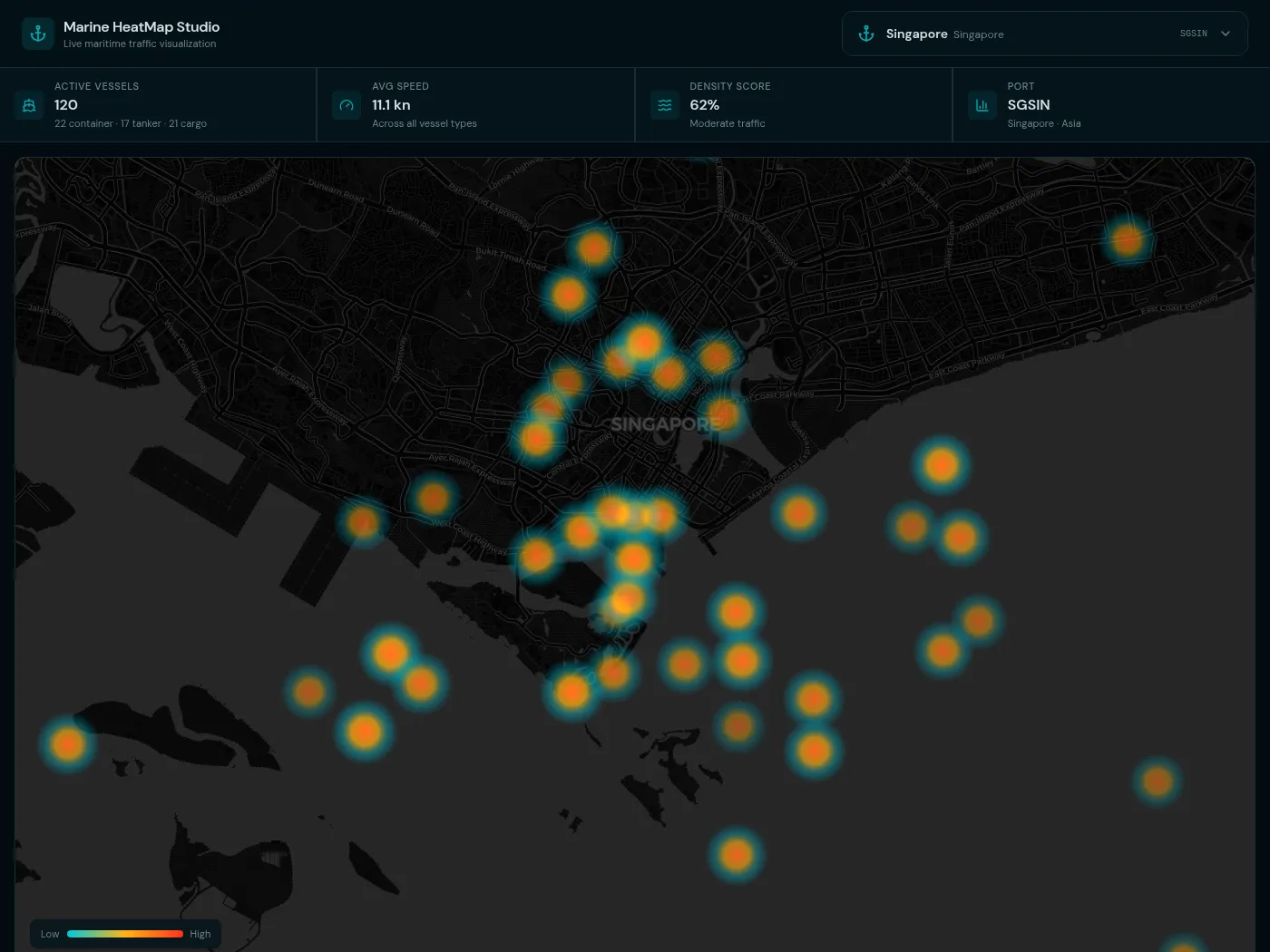 Marine HeatMap Studio