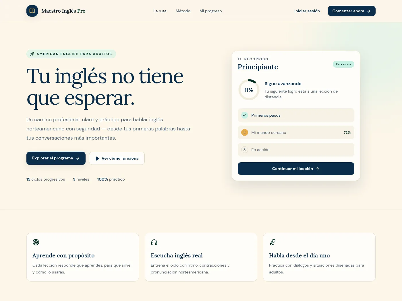 Maestro Inglés Pro