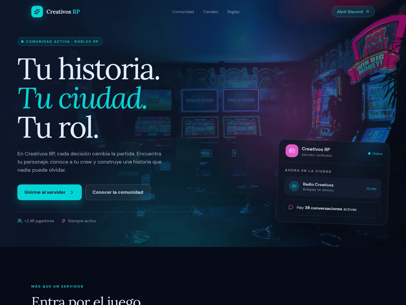 Creativos RP Discord Hub