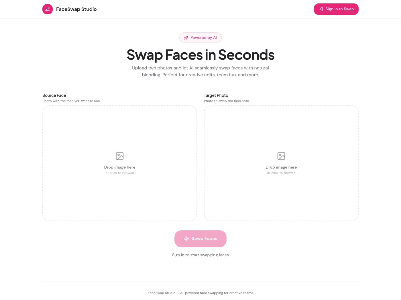 FaceSwap Studio