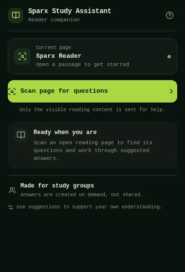 Sparx Study Assistant