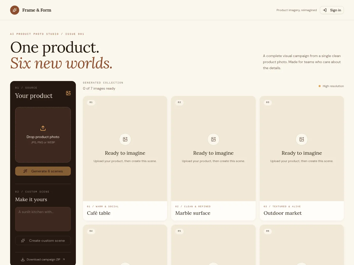 AI Product Photo Studio
