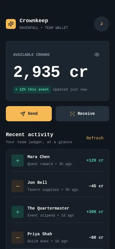 LARP Wallet Mobile