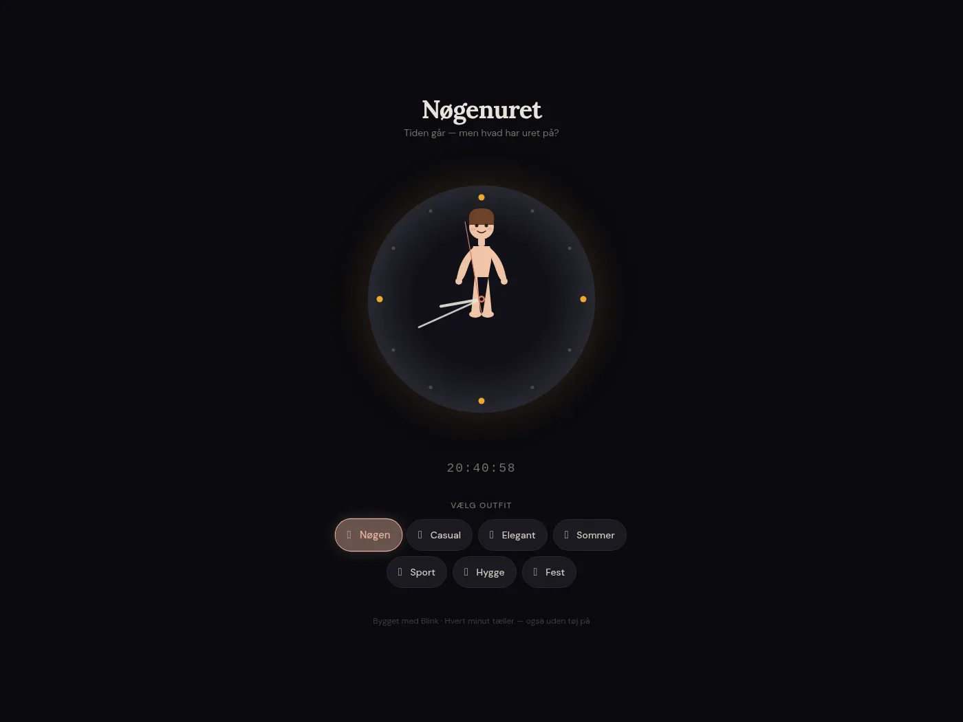 Naked Clock App