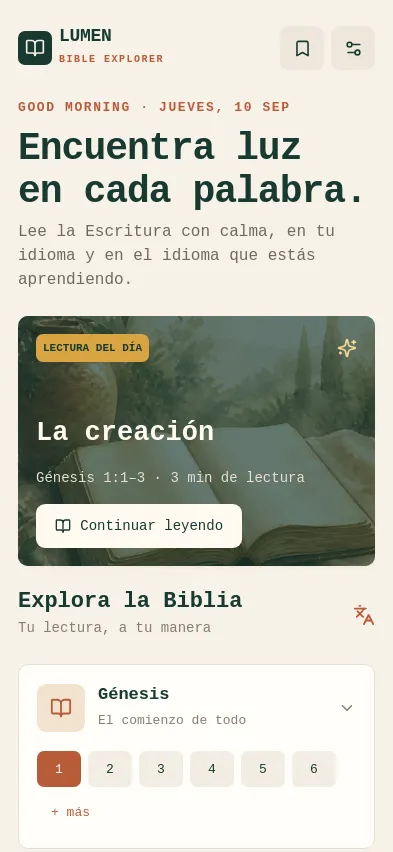 Bilingual Bible Explorer