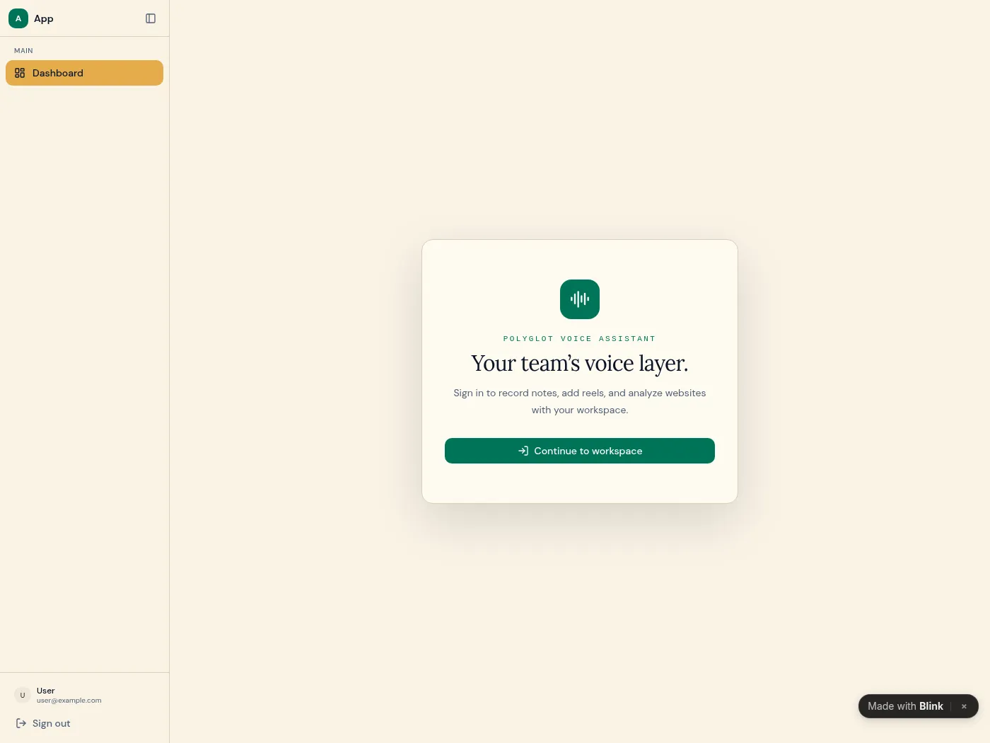 Polyglot Voice Assistant