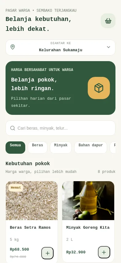 Sembako Daerah App