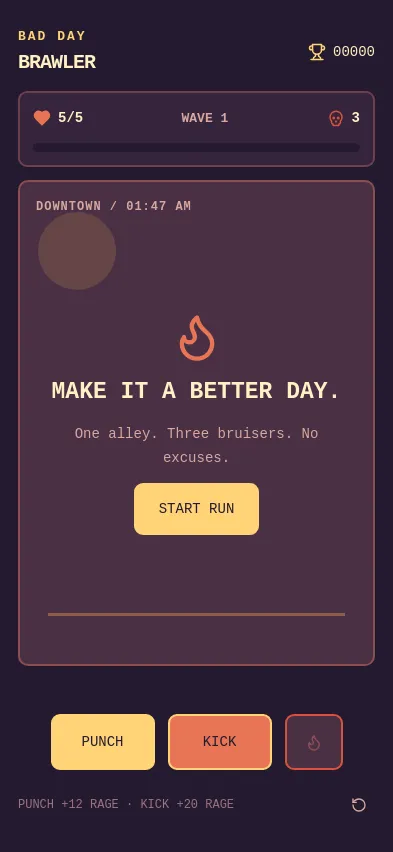 Bad Day Brawler