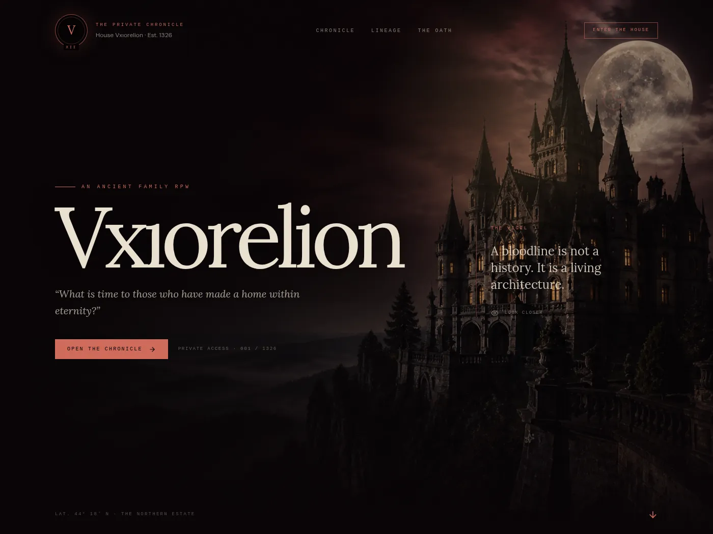 Vxıorelion Gothic Estate