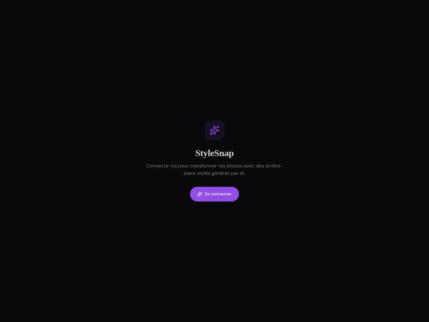 StyleSnap Background AI