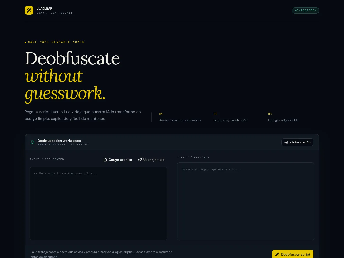 Luau Deobfuscator