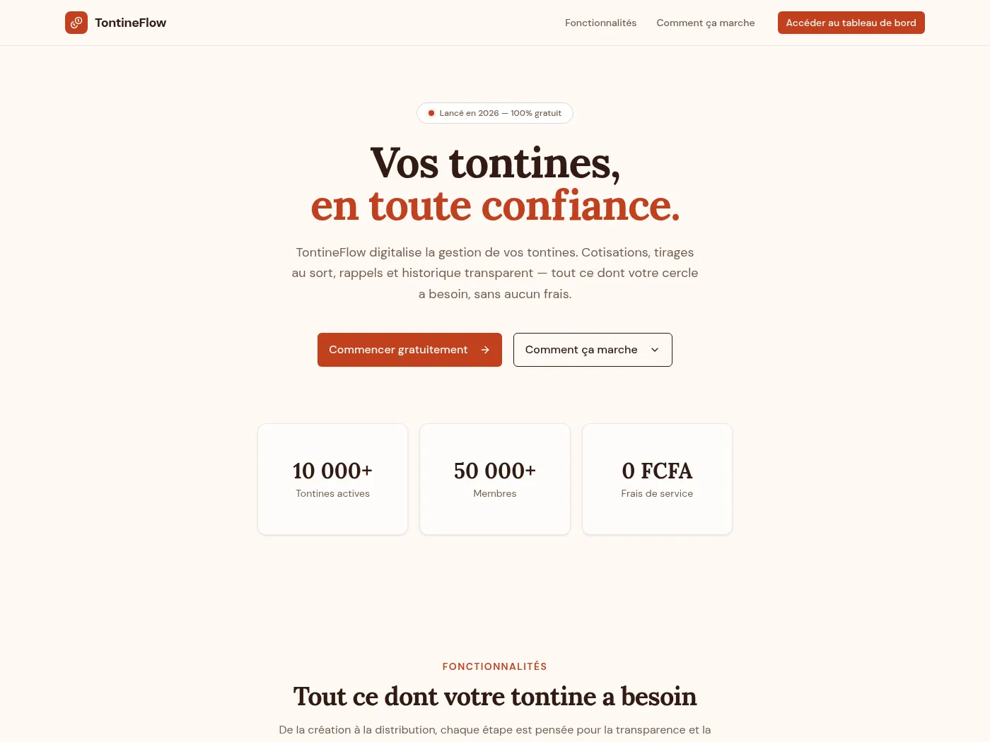 TontineFlow