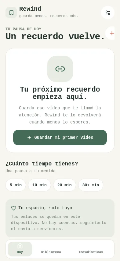 Rewind Video Keeper