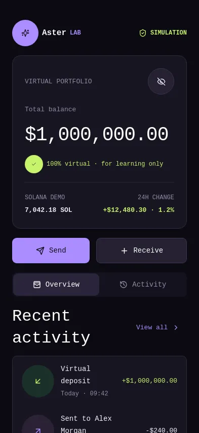 Phantom Wallet Sim