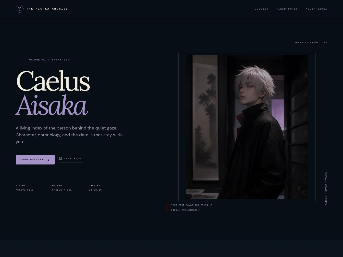 Caelus Character Wiki