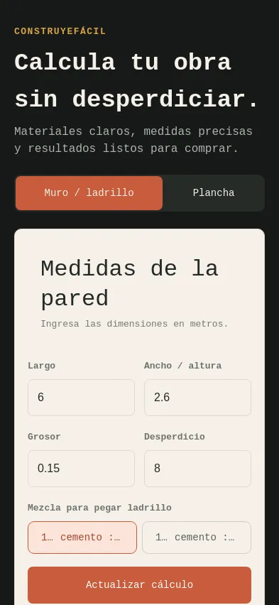 ConstruyeFácil APK
