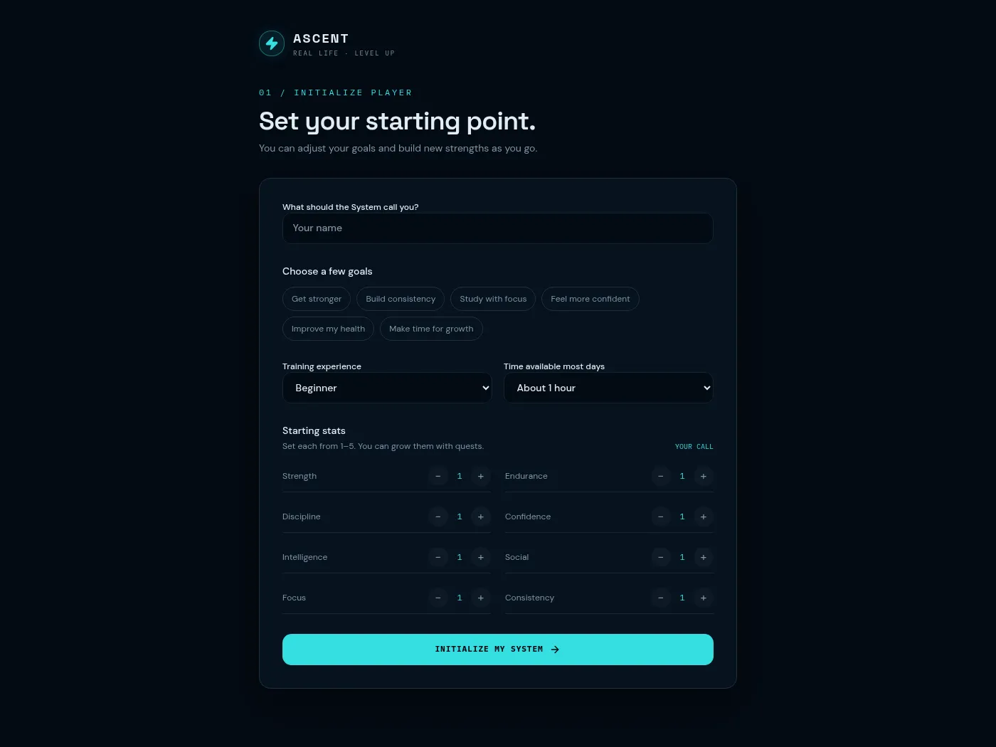 LevelUp Quest System