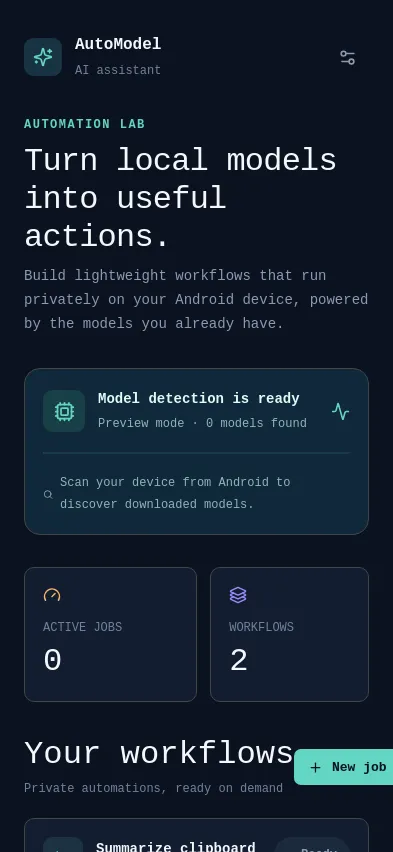 AutoModel AI Assistant