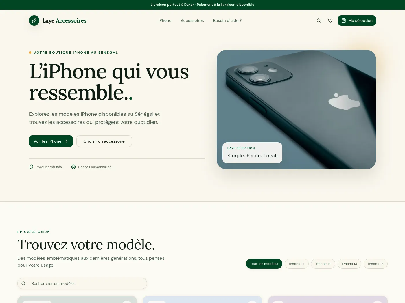 Laye Accessoires App