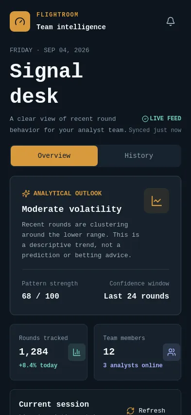 Aviator Signal Predictor